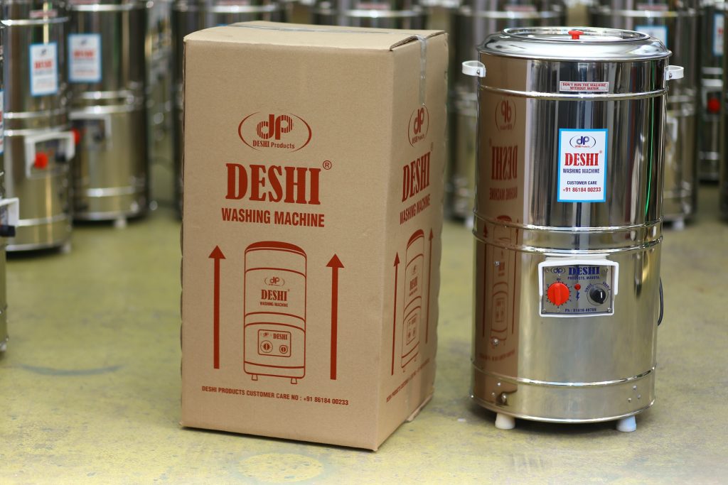 DESHI Stainless Steel Washing Machine with Copper Motor [15 Year ...